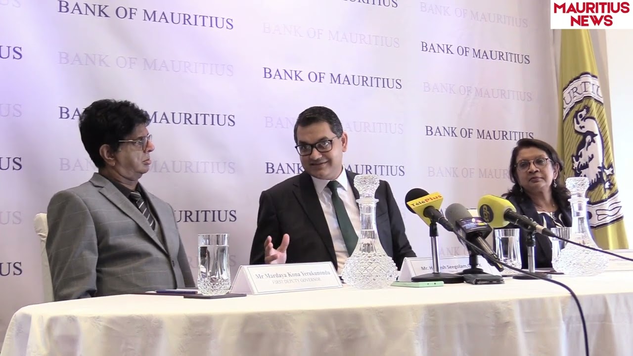 Conference de presse : Banque de Maurice - Mauritius News